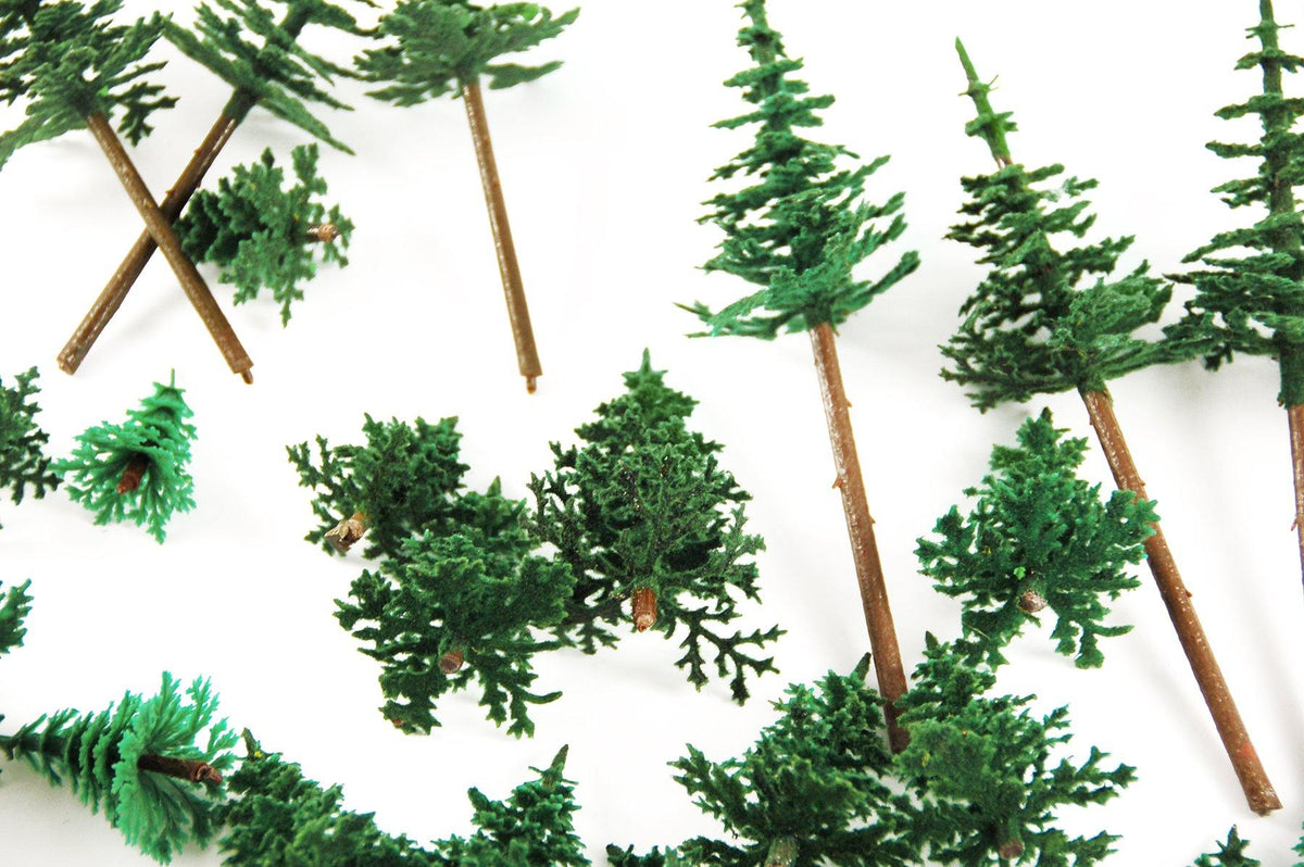 Spruce Tree Package Used Trees – Model Scenery Center