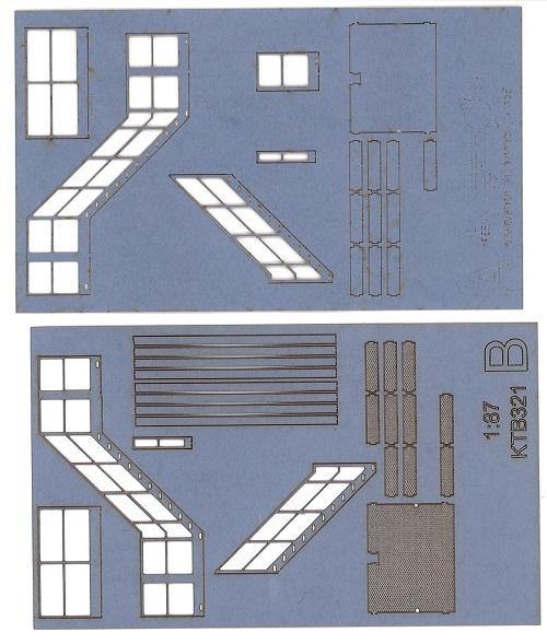Laser Cut Fire Escape – Model Scenery Center