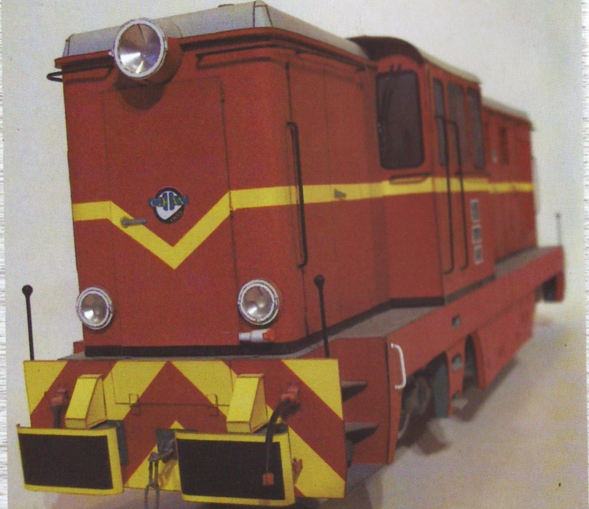 Locomotive Model Narrow Gauge Diesel Engine Lxd2 – Model Scenery Center