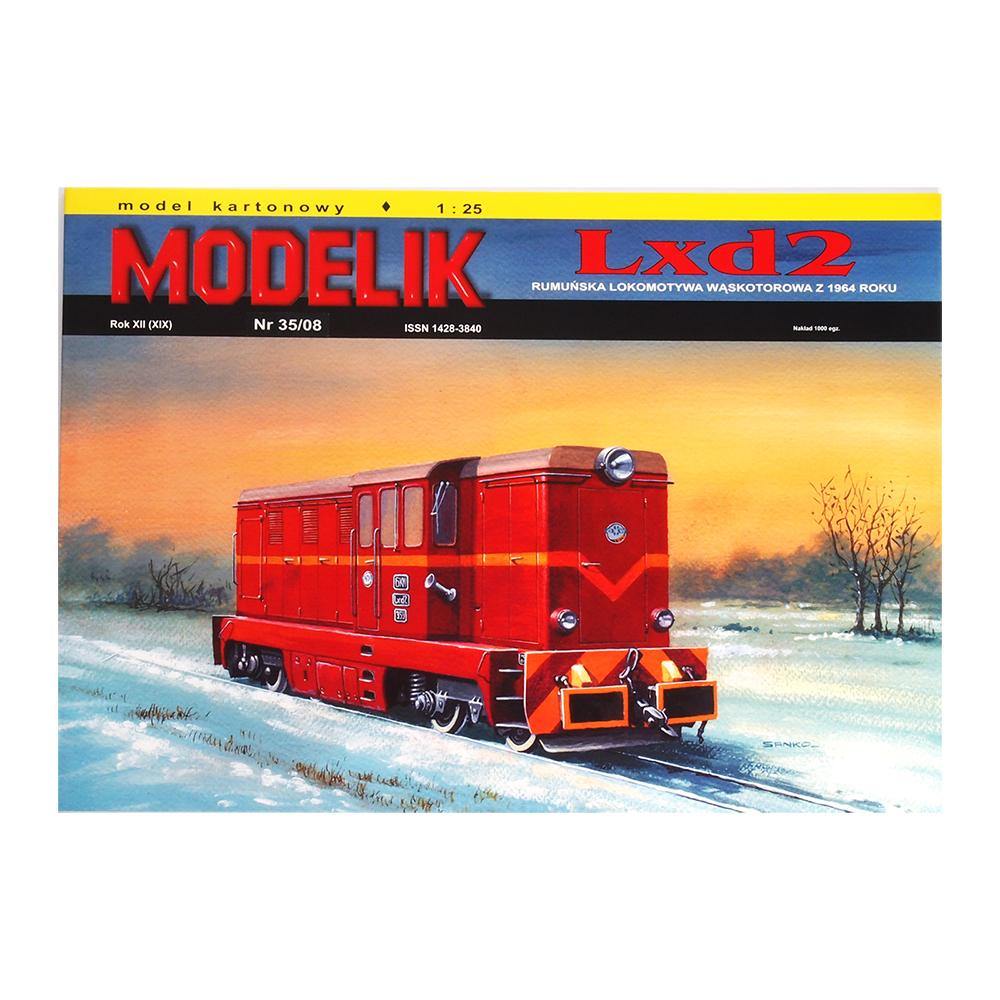 Locomotive Model Narrow Gauge Diesel Engine Lxd2 – Model Scenery Center