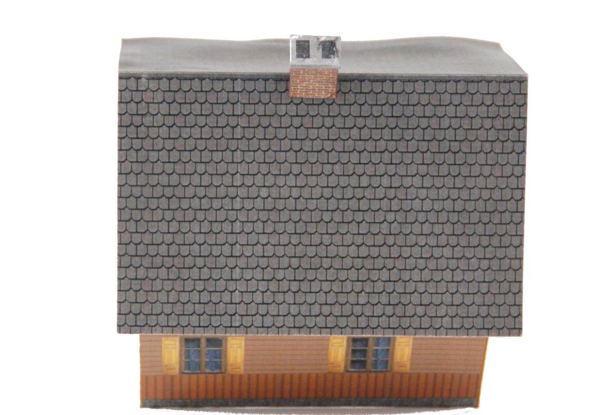 Scale Paper Model Wood Country House – Model Scenery Center