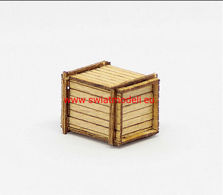 Laser Cut Wooden Crates – Model Scenery Center